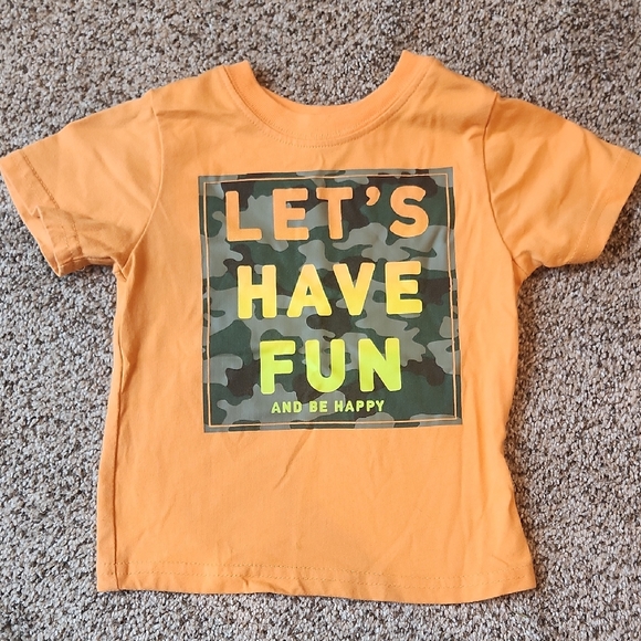 Garanimals | Shirts & Tops | Garanimals Orange Tshirt W Fun Print ...